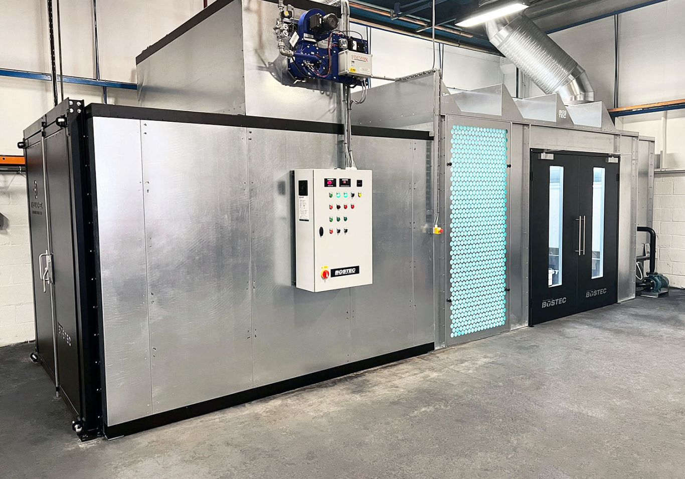 Industrial Box & Tunnel Curing Ovens - Bostec