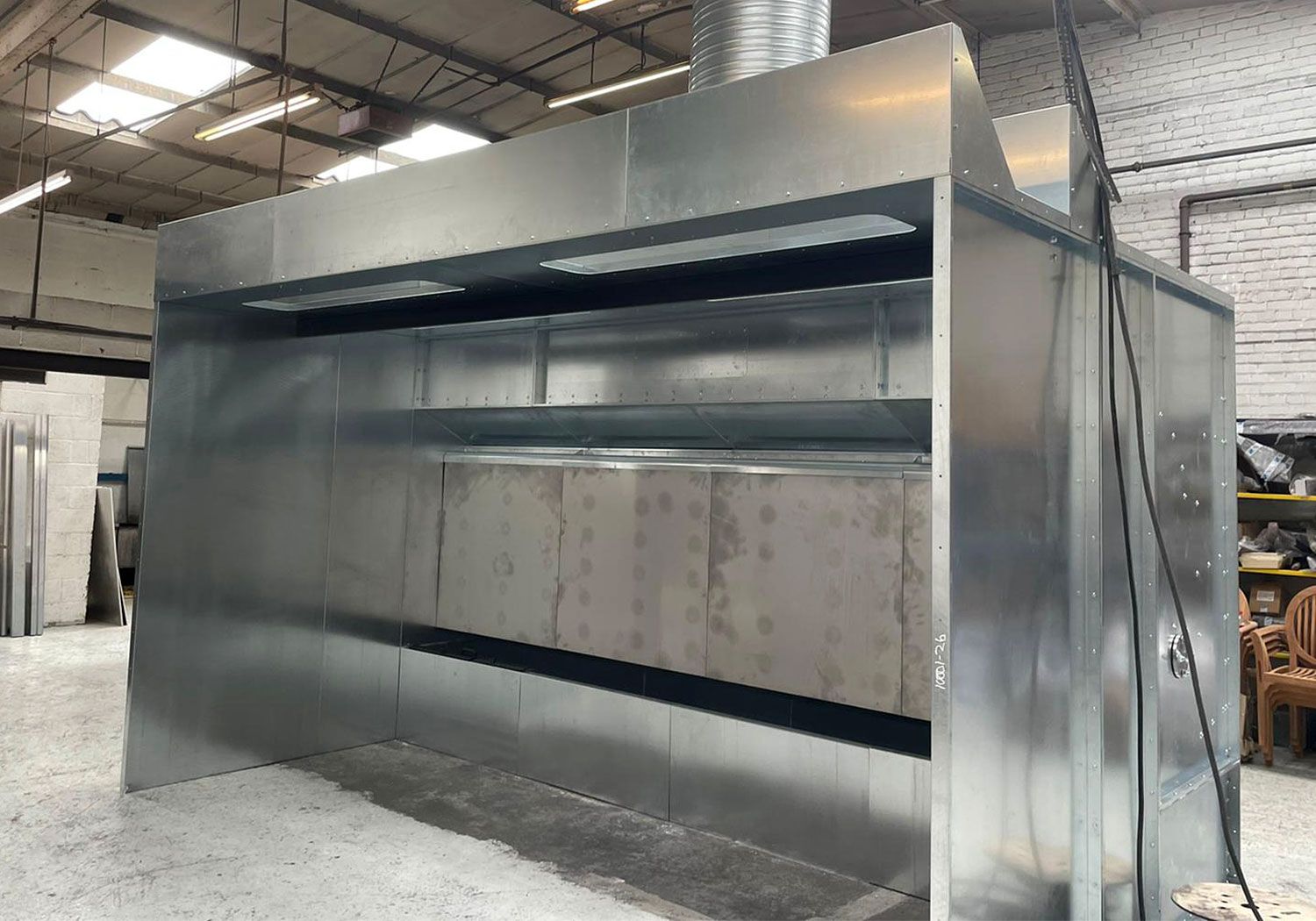 Bespoke Open or Enclosed Spray Booths - Bostec